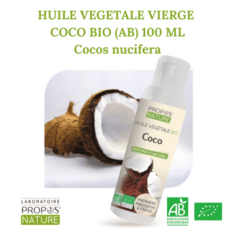 COCO BIO - HUILE VEGETALE VIERGE - Cocos nucifera