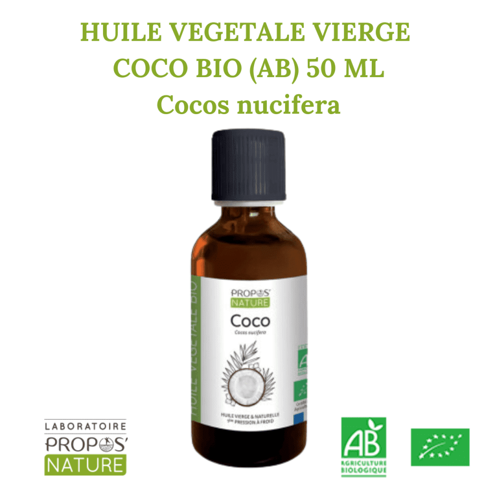 COCO BIO - HUILE VEGETALE VIERGE - Cocos nucifera